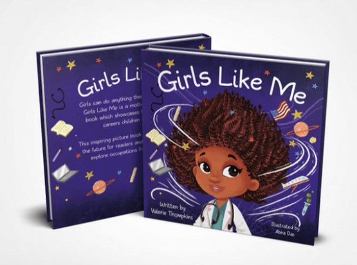 Girls Like Me- 1 Signed Hard Cover Book – AuthorValeriethompkins